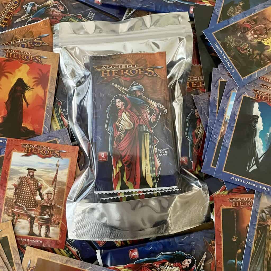 Ancient Heroes Trading Cards – 6 Packs! - Ancient Heroes of the Bible